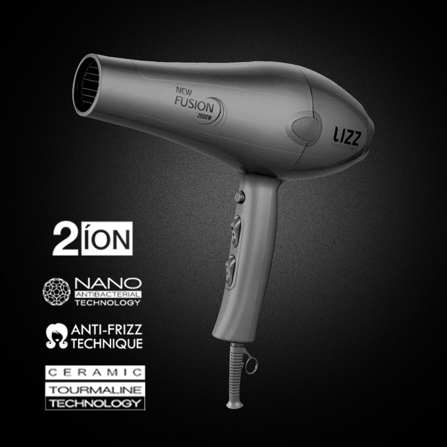 Secador LIZZ Profissional Fusion - Lizz Professional